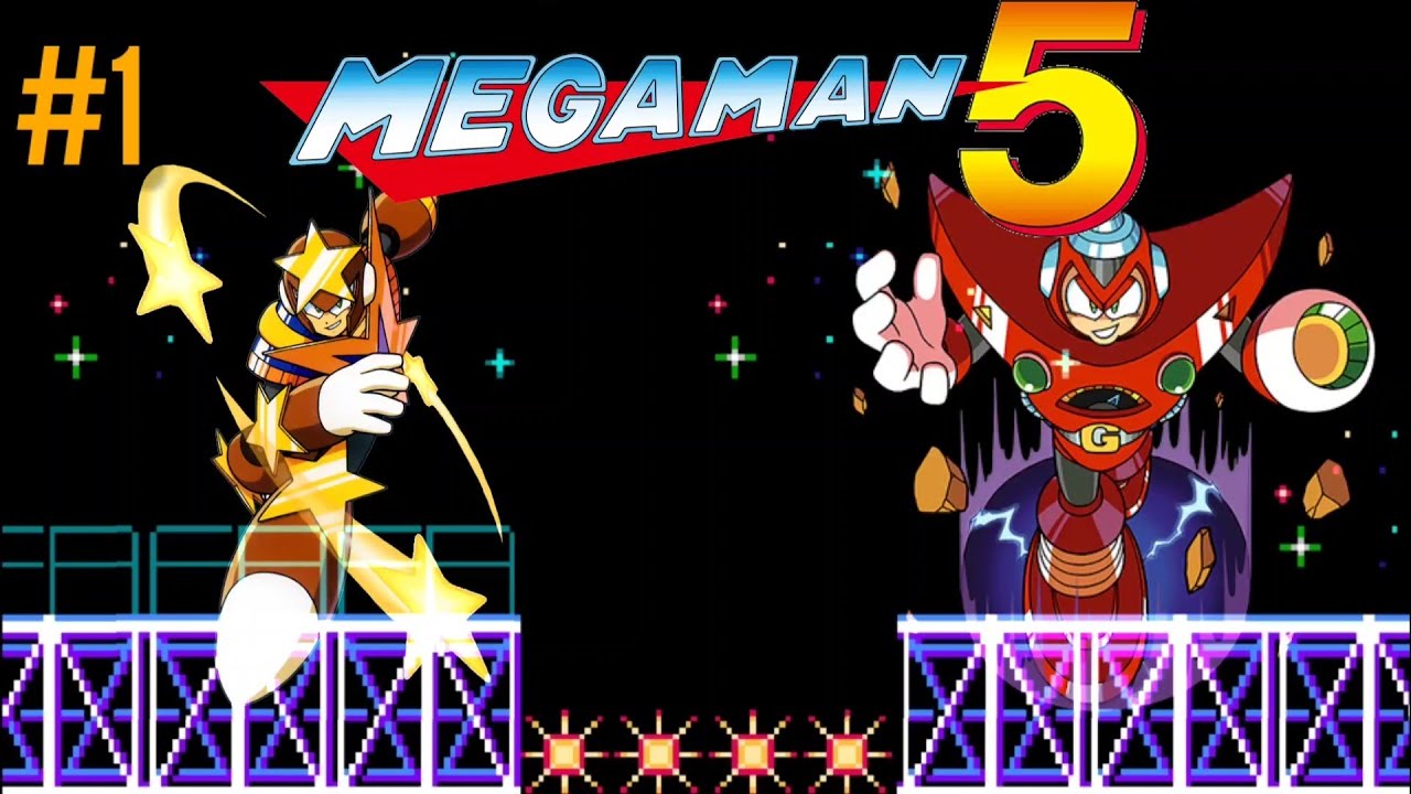 Mega Man 5 - #1 - Estrela Da Morte - YouTube