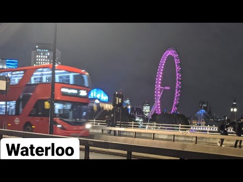 London Walk over Waterloo Bridge | Day of the Dead - YouTube