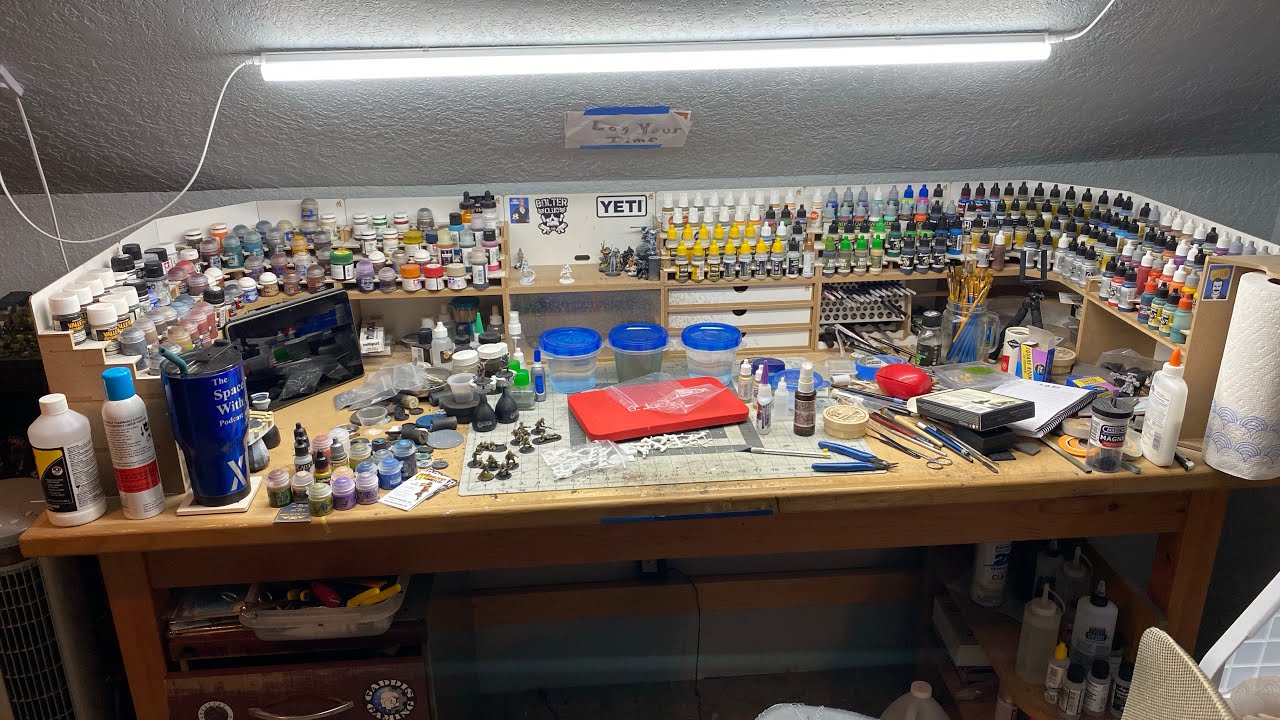 The Mediocre Modeler Show - 100 Subscriber Special! Workshop Tour! - YouTube