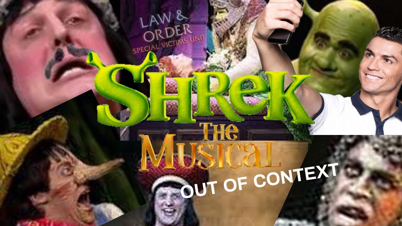 shrek the musical but only the out of context bits - YouTube