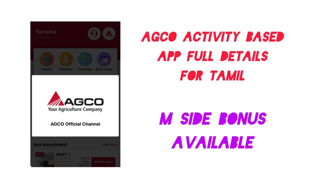 Agoco Activity Based App Full Details 💥 For Tamil Explanation 🔥My Side ...