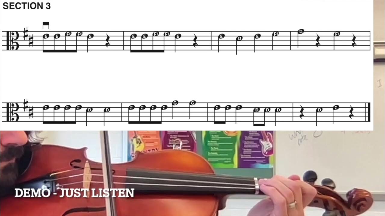 D String Rock - viola play along - YouTube