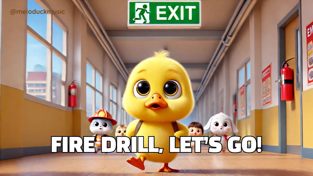 Nursery Rhymes & Kids Songs | Fire Drill, Let’s Go! - YouTube