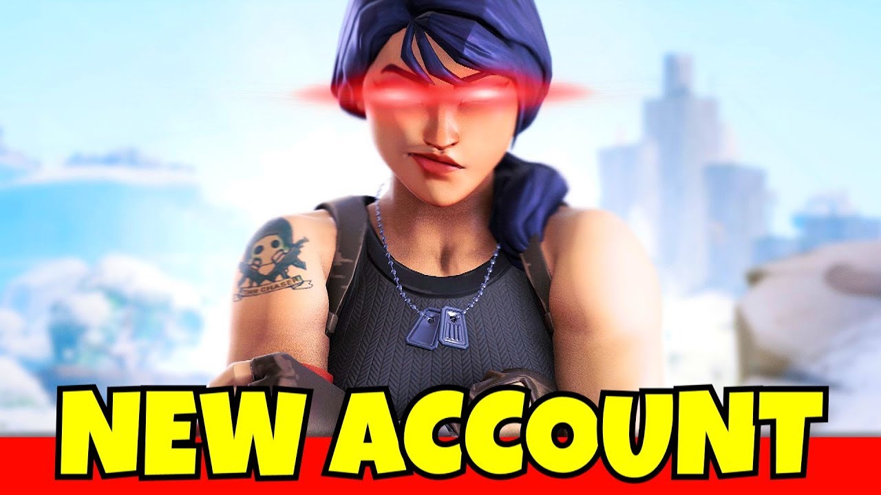i made a NEW fortnite account and THIS happened... (why?) - YouTube