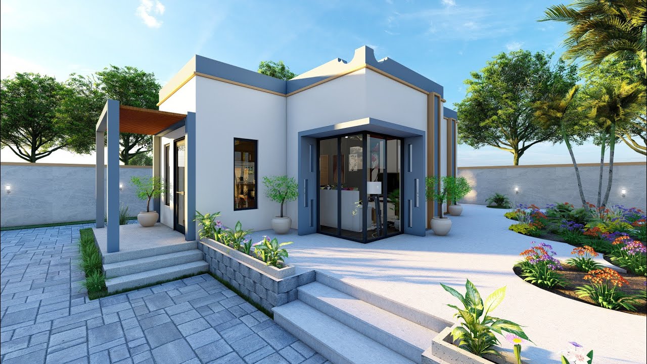 small House design 02 /simple house - YouTube