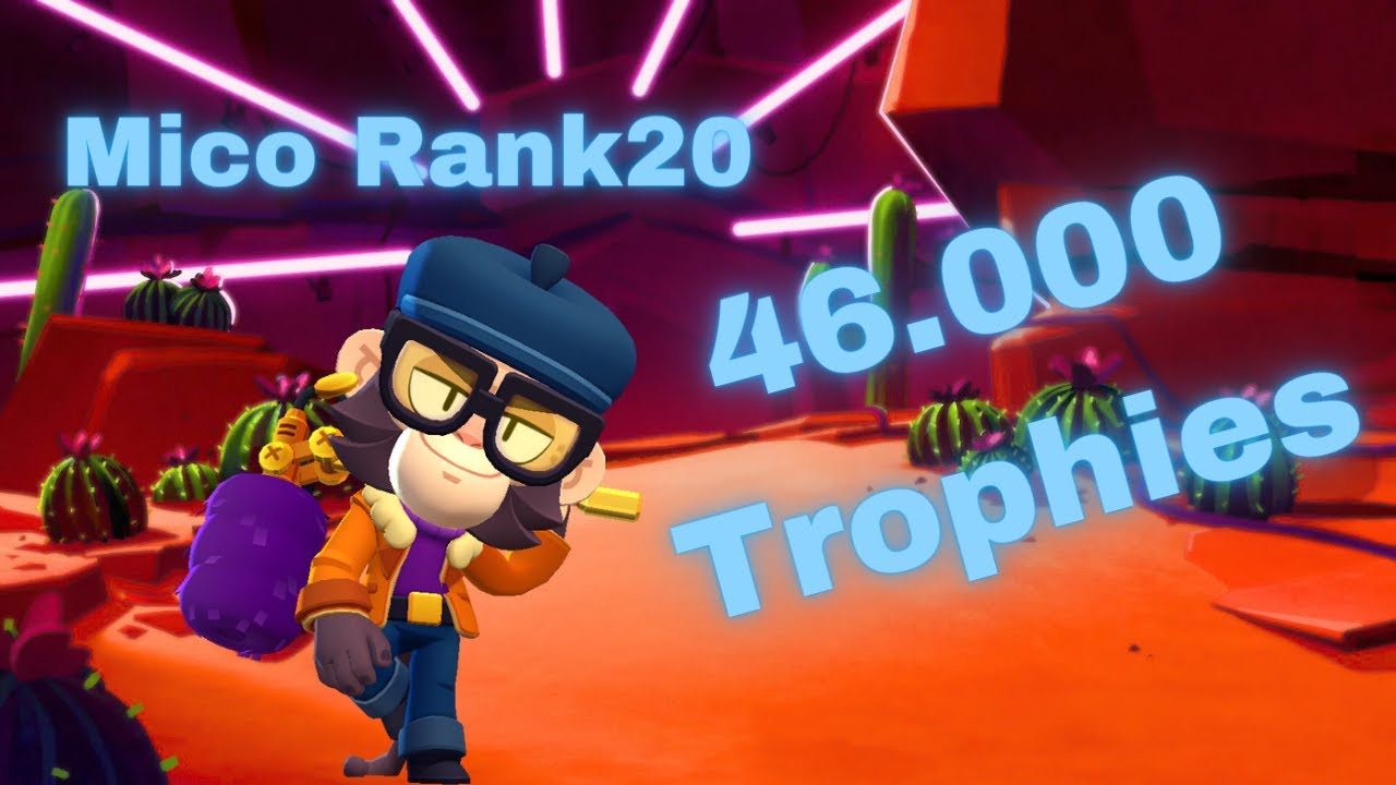 New Brawler Mico Rank20 | 46.000🏆| Solo 3vs3 Gameplay - YouTube