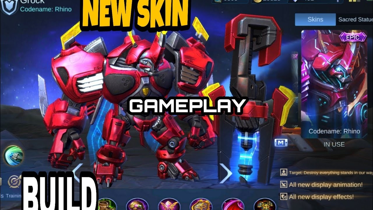 GROCK EPIC SKIN: Codename: Rhino si KUMBANG BADAK 899 LIMITED KEREN CUY ...