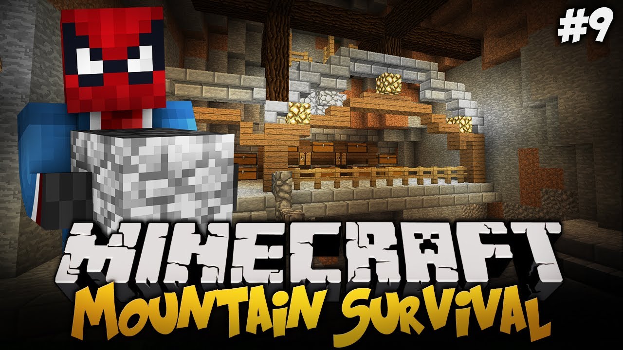 Minecraft Mountain Survival: MAGAZYN, HORRORY, KONKURS, OCULUS! [#9 ...