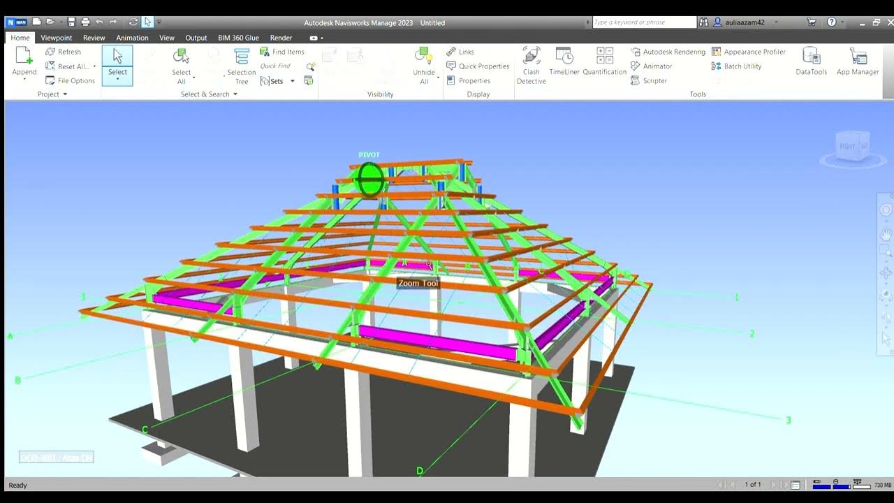 How to Export And Import Autodesk Revit To Navisworks Manage - YouTube
