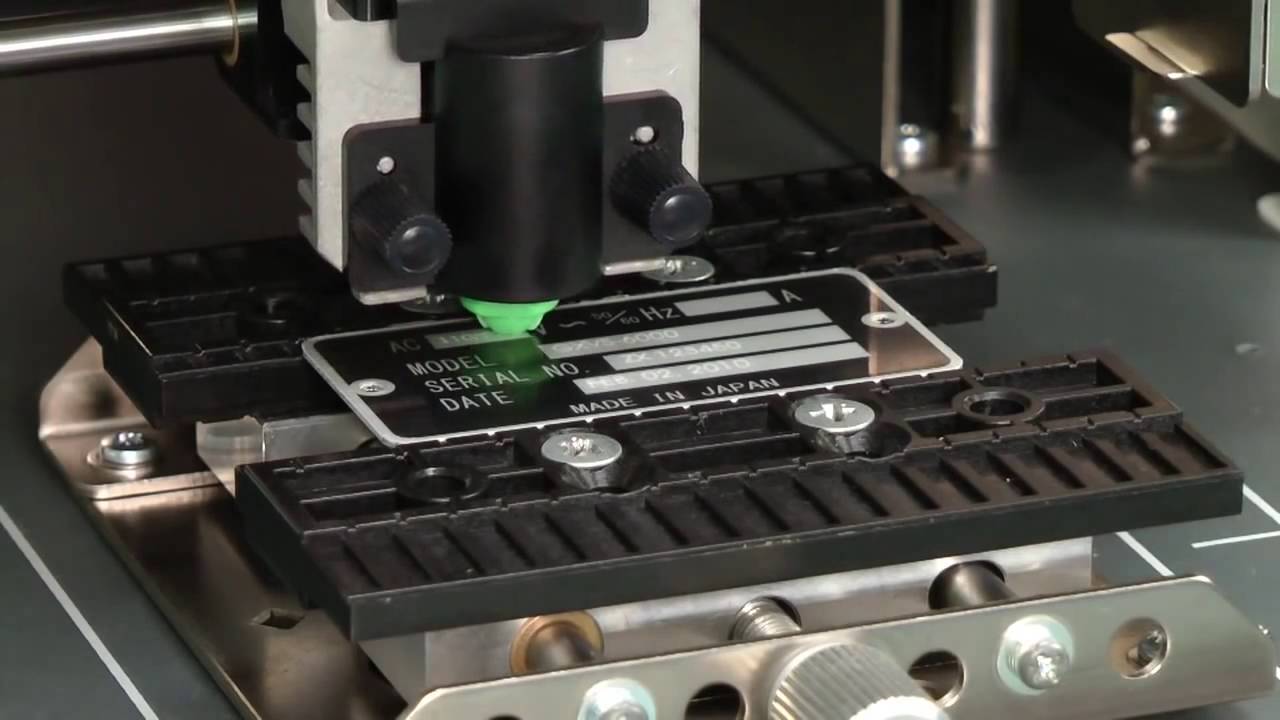 Producing Serial Number ID Plates with the MPX 90 Impact Printer - YouTube