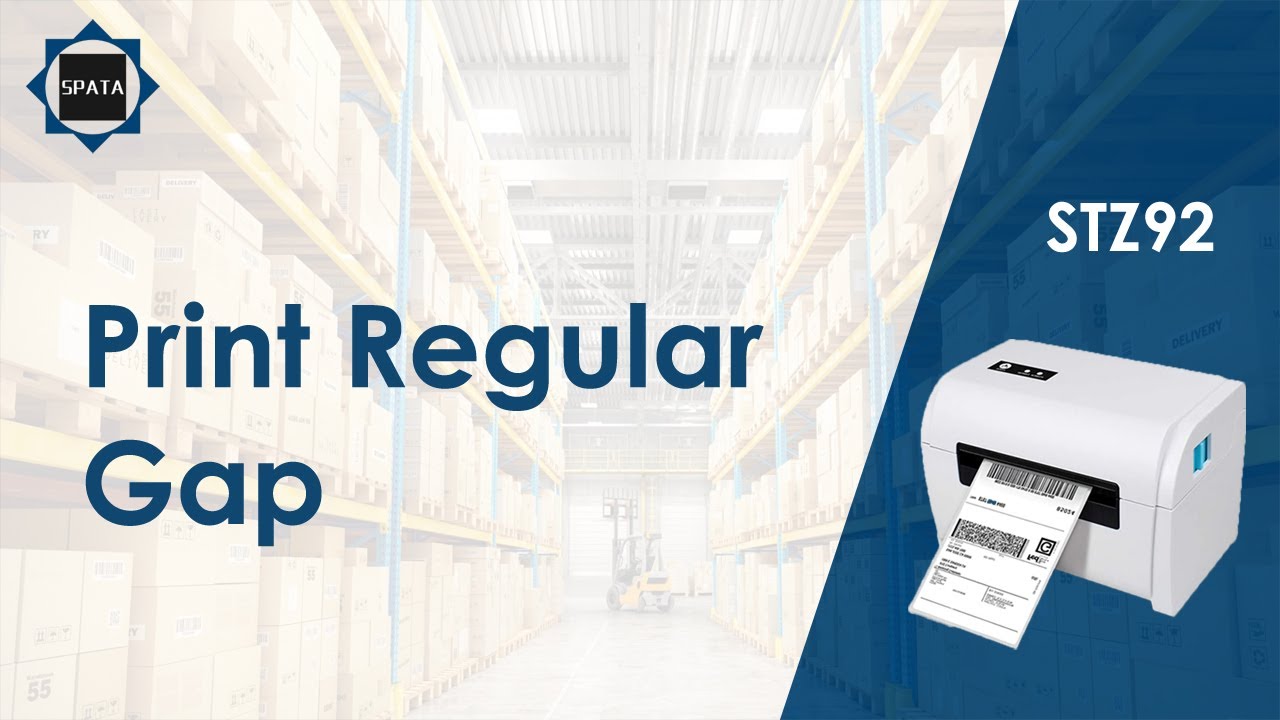 Print Regular Gap - YouTube