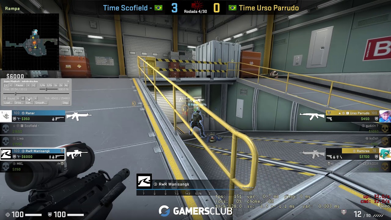 Counter Strike Global Offensive 2020 03 29 Nuke Backup Faze - YouTube