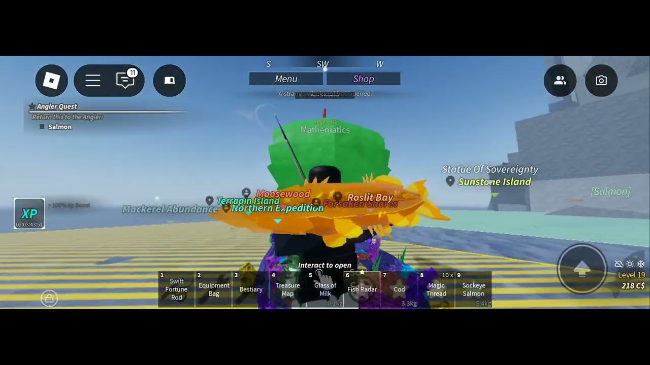 THIS USEFUL ENCHANTMENT FOR FORTUNE ROD| Roblox Fisch Information - YouTube