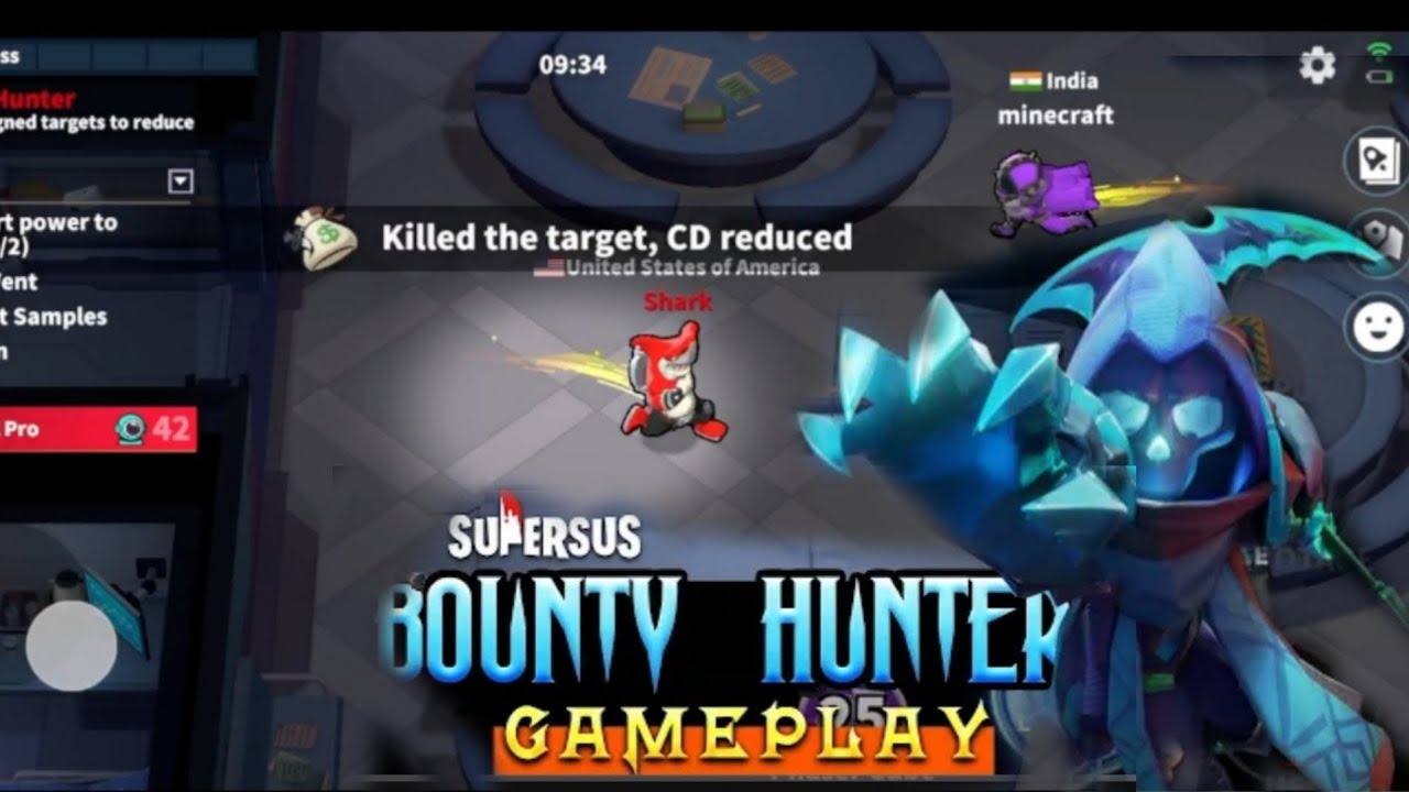 Super Sus Bounty Hunter Gameplay| Bounty Hunter Gameplay| - YouTube