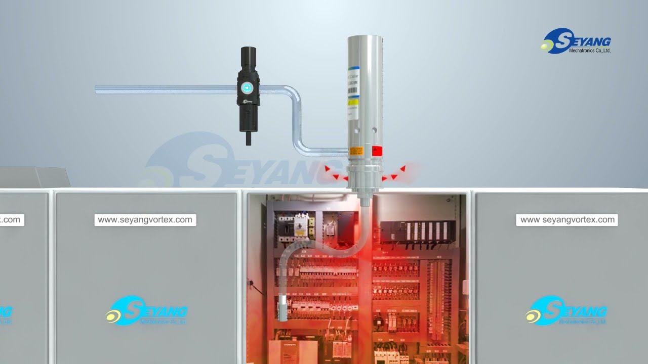 Vortex 캐비닛 냉각기 (Vortex CNC Cooler) - YouTube