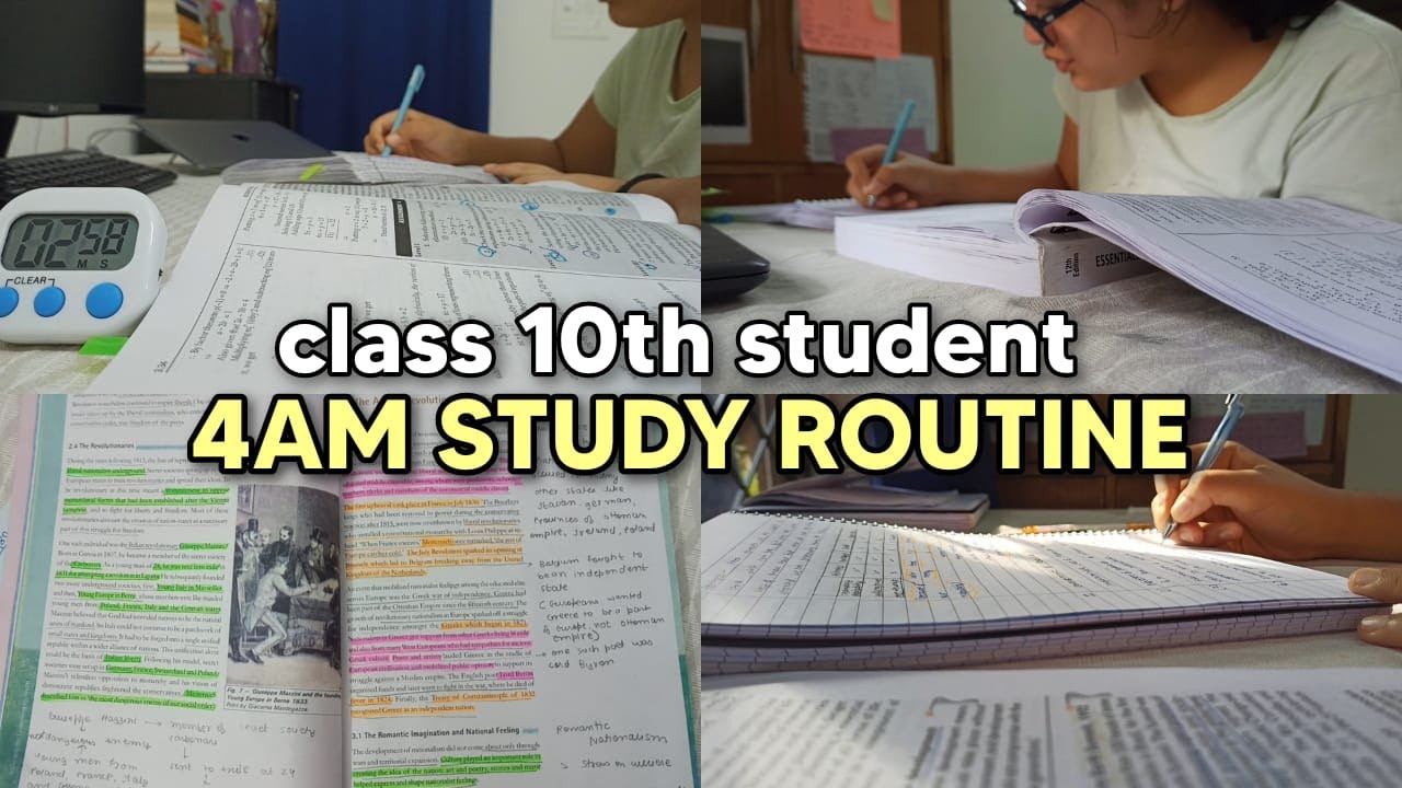 4AM STUDY ROUTINE 10TH GRADER YouTube 4AM STUDY ROUTINE 10TH GRADER YouTube