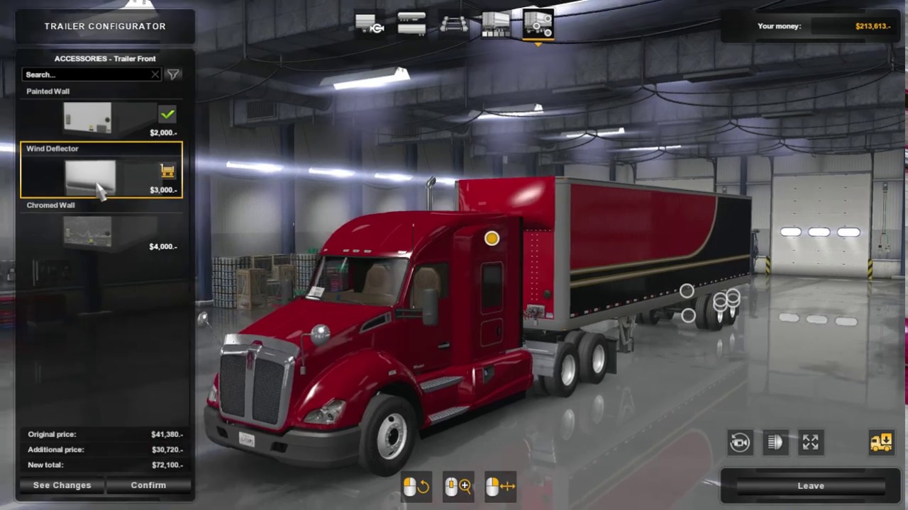 ATS - Company Management, Trucks And A New Trailer - YouTube