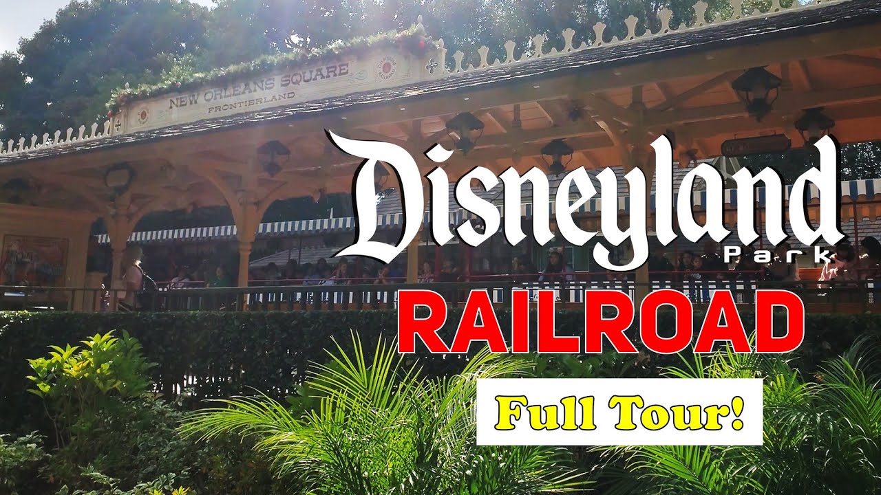 Disneyland Railroad Full Tour | A Magical Ride Through the Park | 4K ...