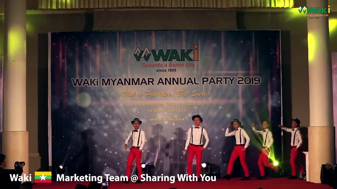 Waki Myanmar Annual Party 2019 (YANKIN CENTER) - YouTube