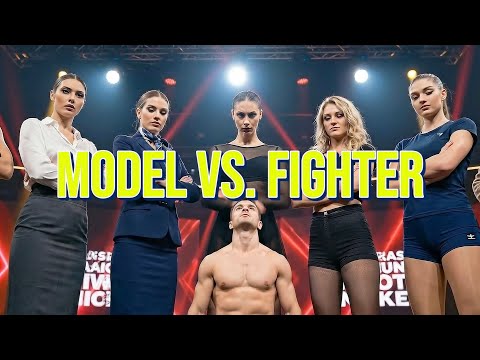 Fashion Week Fight Club - Tall Model vs. Fighter #tallwoman #aivideo