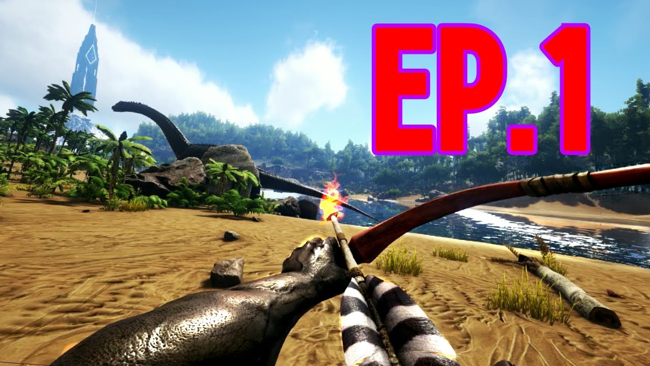 EMPEZANDO desde 0 (solo) Español PVP | ARK PC - YouTube
