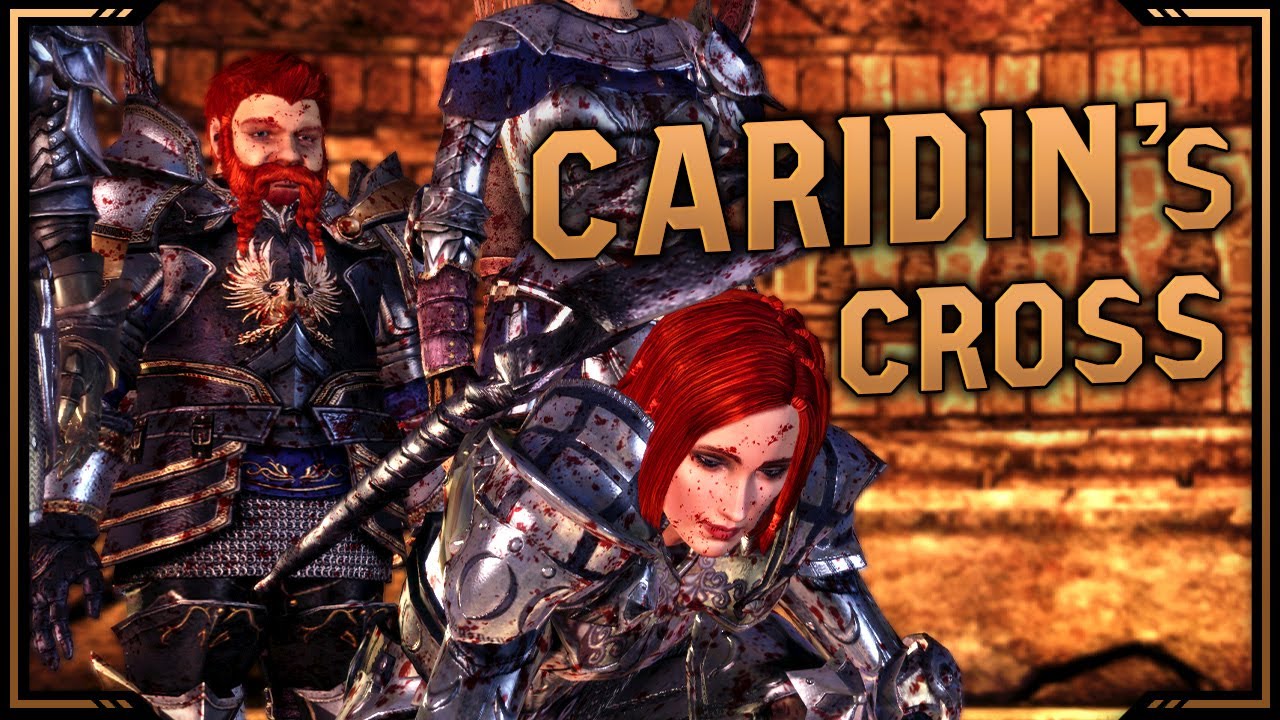 Dragon Age Origins #51 - Immersive Full Playthrough - Caridin's Cross ...