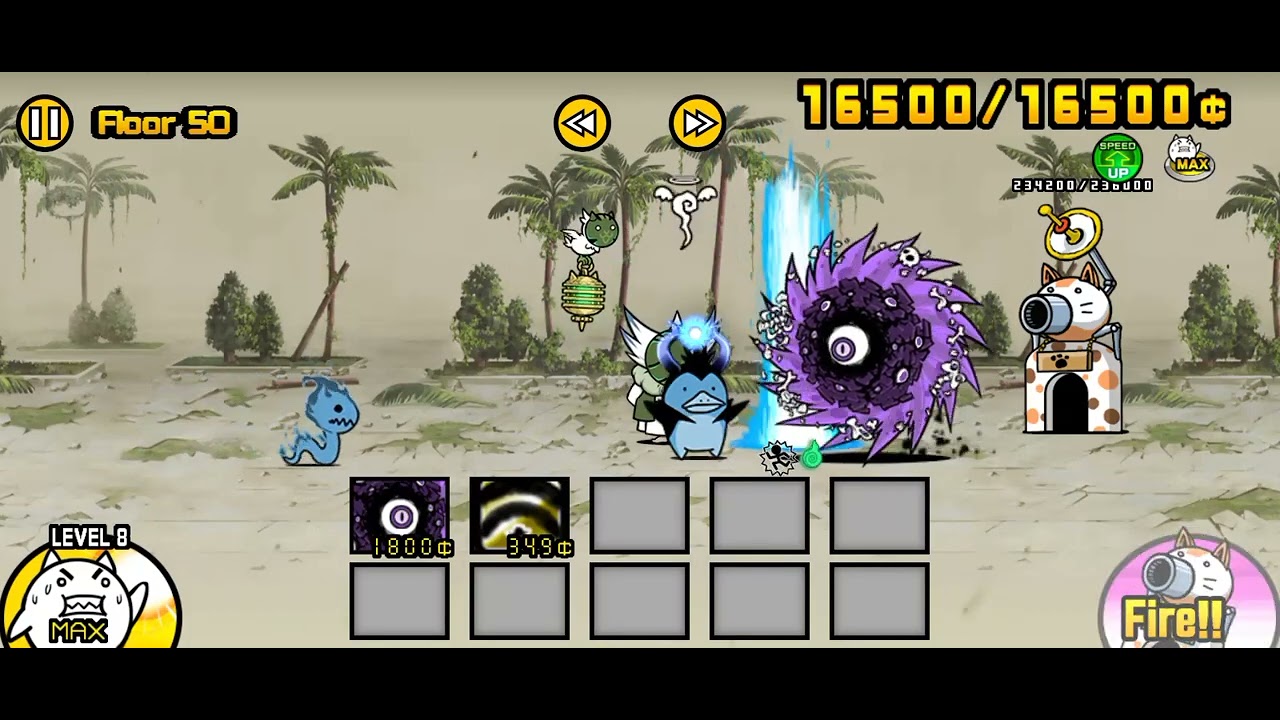 (The Battle Cats) Zyclone vs Esoteric Uril - YouTube