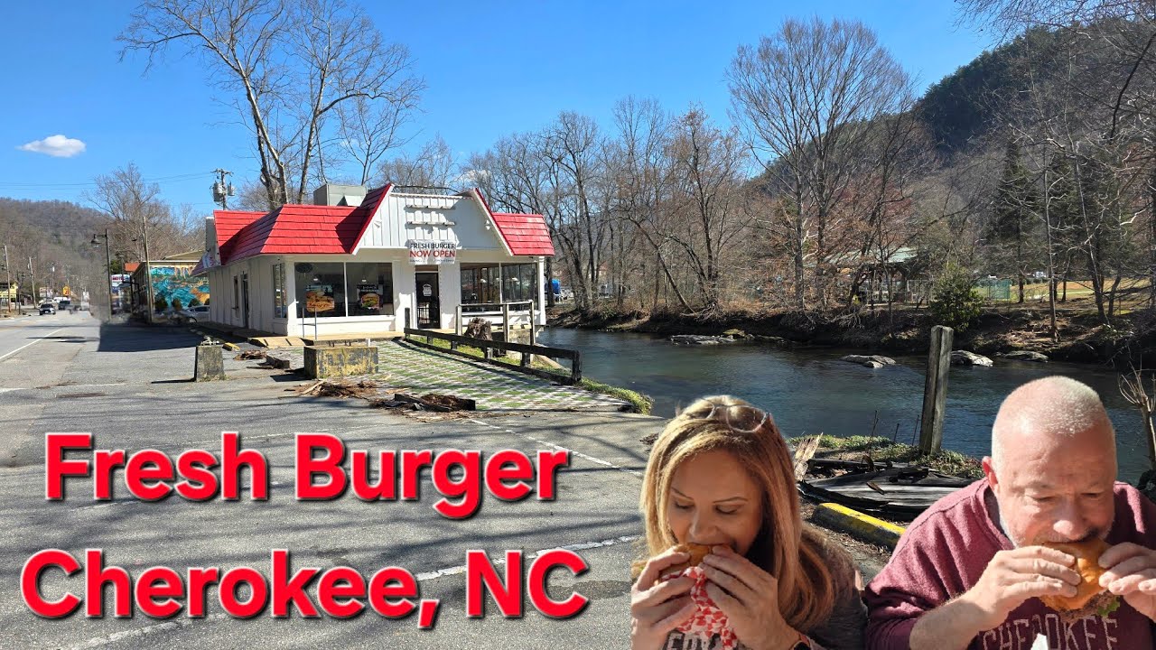 Fresh Burger - Cherokee, NC - YouTube