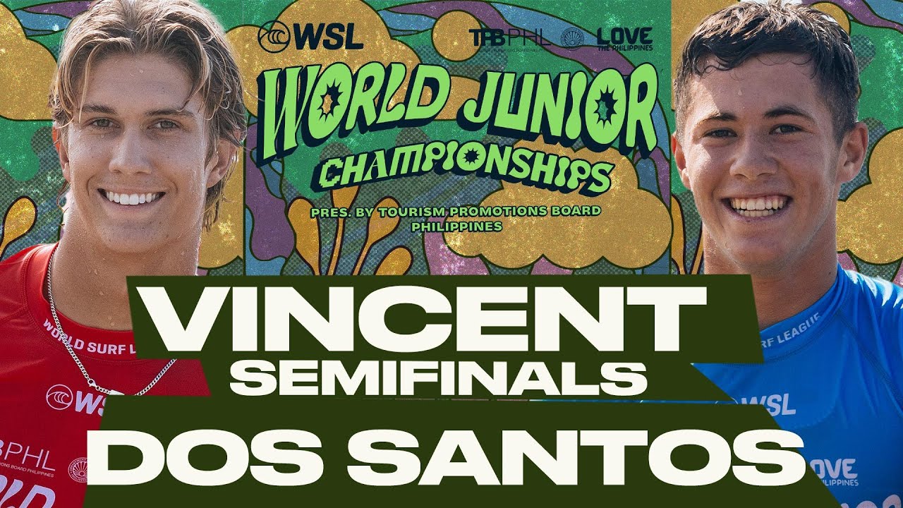 Winter Vincent vs Dylan Donegan Dos Santos | WSL World Junior ...