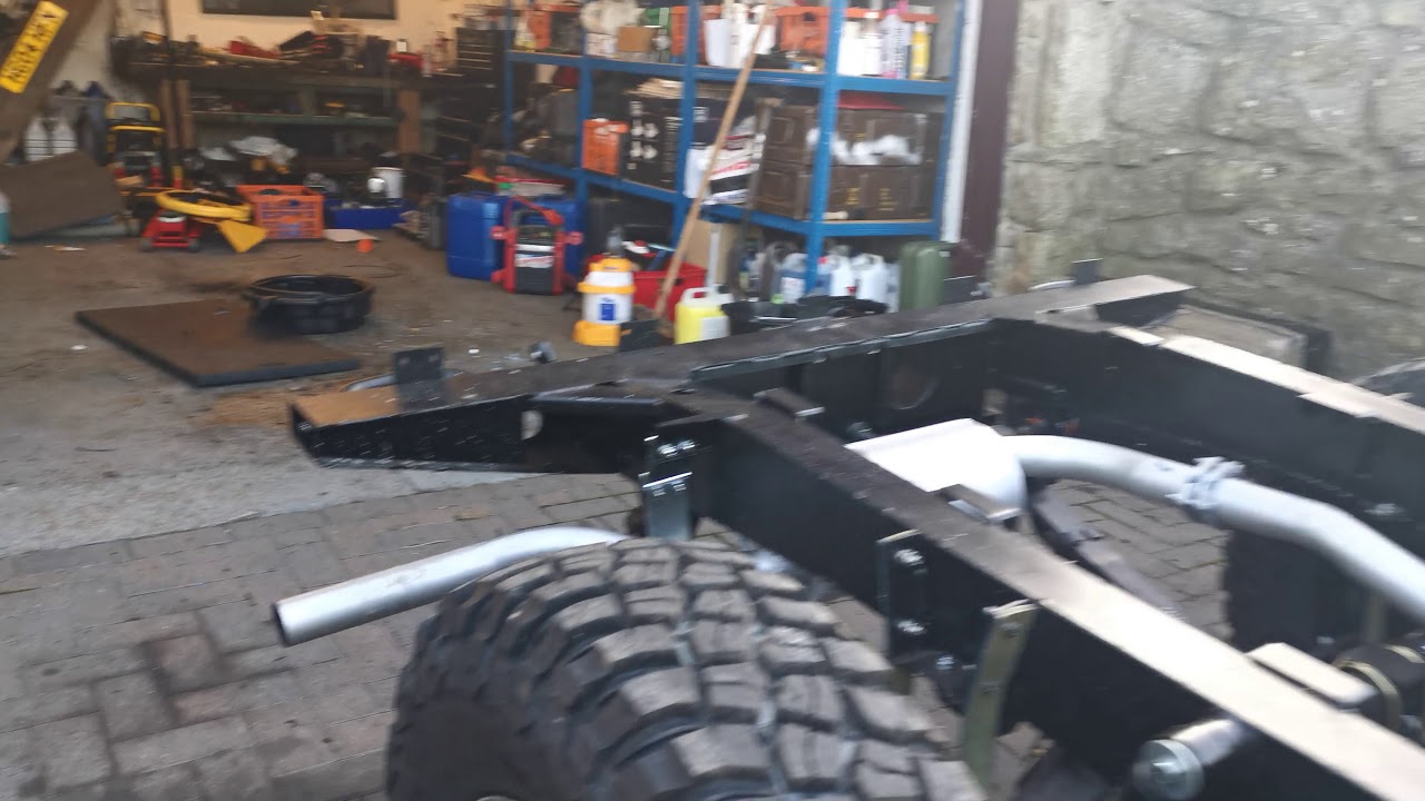 Land Rover Series III V8 Conversion Exhaust - YouTube