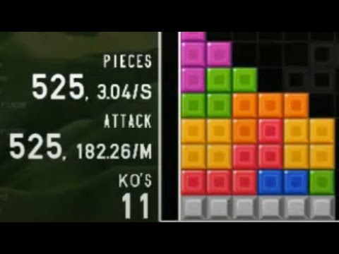 1 Attack Per Piece at 3 Pieces Per Second - YouTube