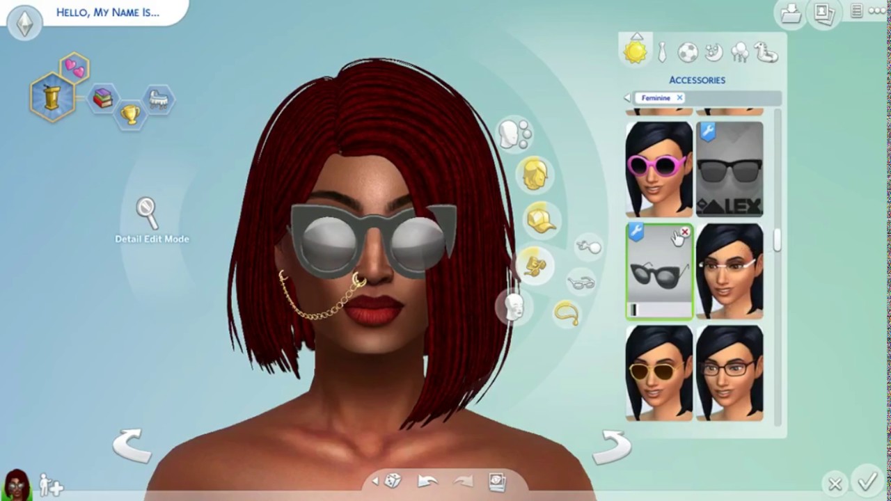 sims 4 create a BLACK SIMMER |CC LINKS - YouTube