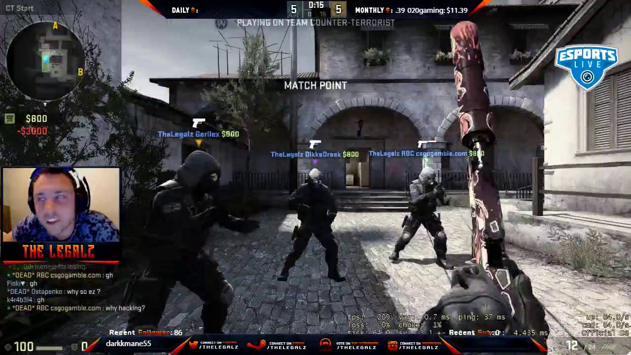 CSGO - Losing 16 rounds in a row... - YouTube