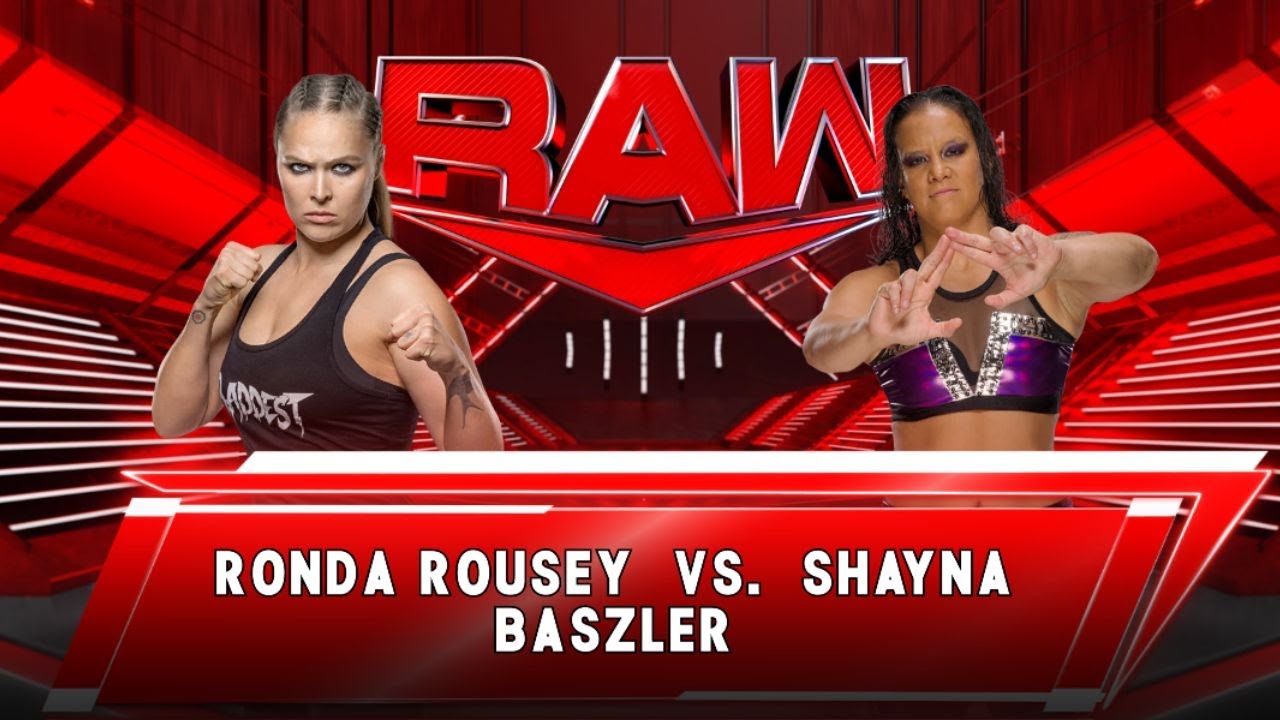 Full Match - Ronda Rousey vs. Shayna Baszler | WWE 2K23 - YouTube