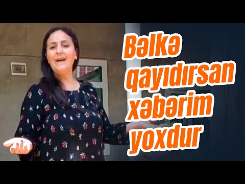 Kartof təmizləyən xaladan möhtəşəm ifa - Bəlkə qayıdırsan xəbərim yoxdur / Elnare Vahidova #mahnı