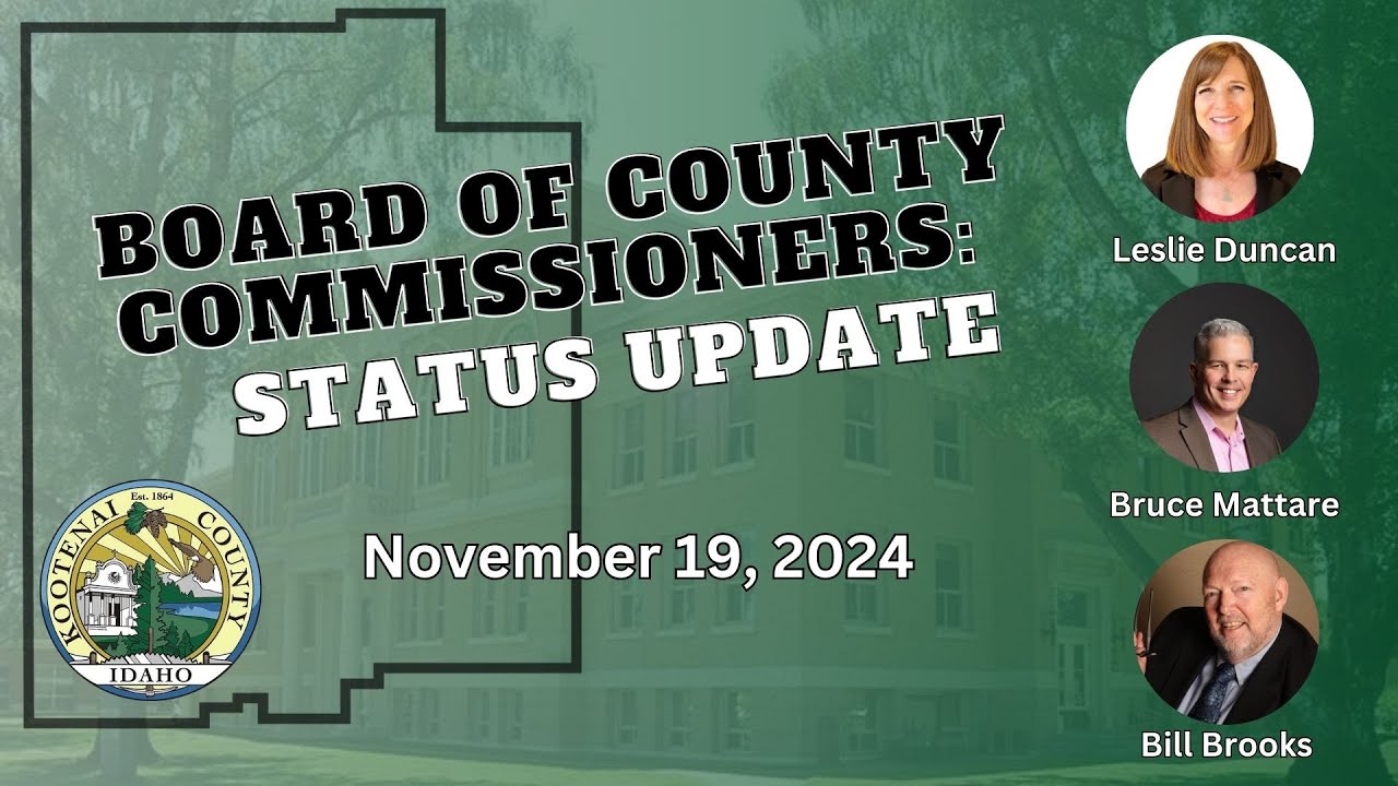 11/19/2024 Board of County Commissioners: Status Update - YouTube