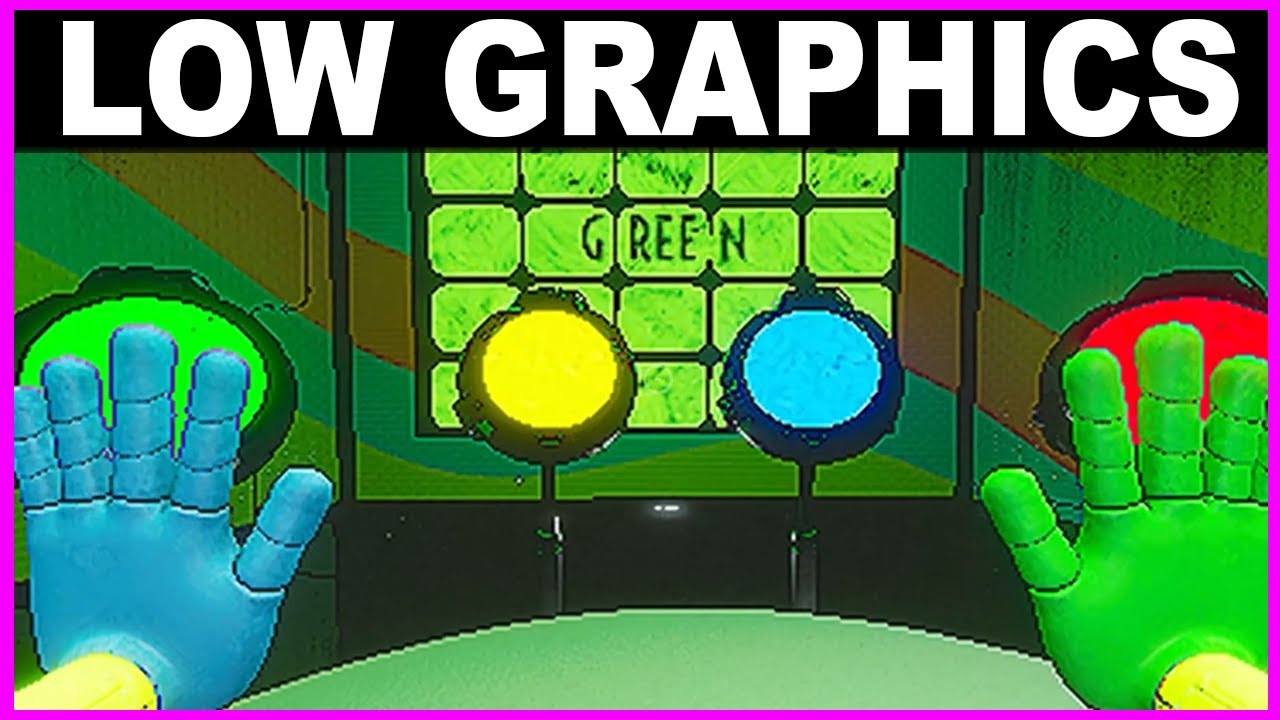 Musical Memory Game at Lowest Graphics - Poppy Playtime Chapter 2 - YouTube