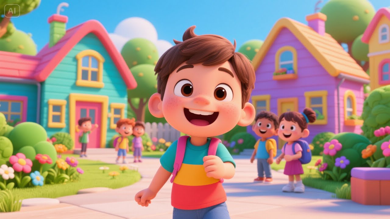 Cody’s Big School Day – First Time Fun | Popular Nursery Rhyme ...