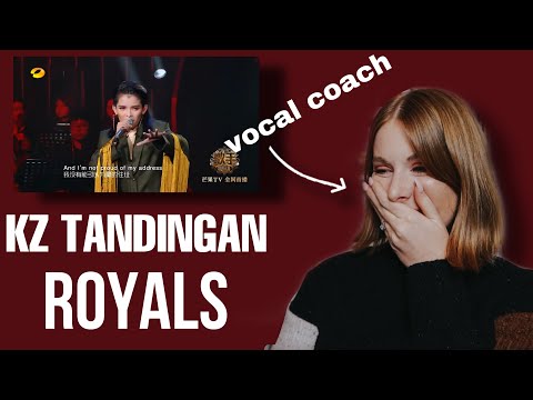 Vocal Coach reacts to KZ Tandingan -“Royals\