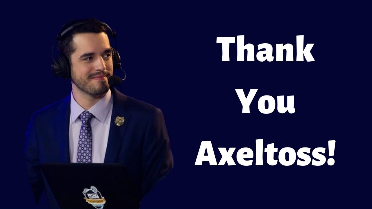 Thank You, Axeltoss! (RLCS Host Tribute) - YouTube