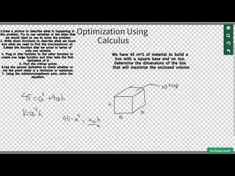 In depth tutorial on Optimization using calculus(part 1) - YouTube