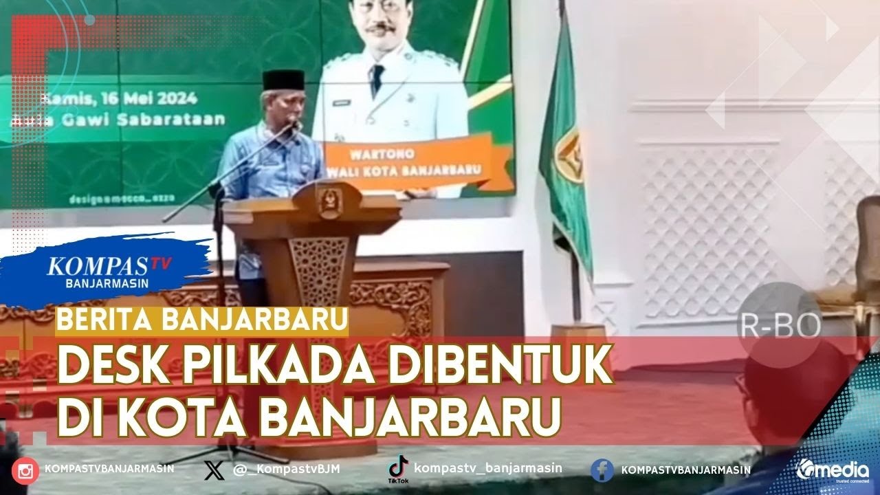 Pembentukan DESK PILKADA Banjarbaru, Ini Tugasnya - YouTube