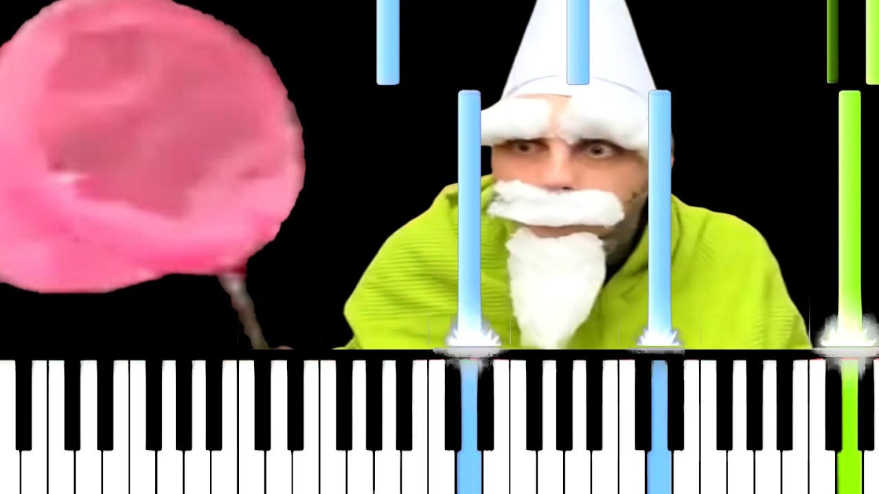 Gnome TikTok Song but it's Piano - YouTube
