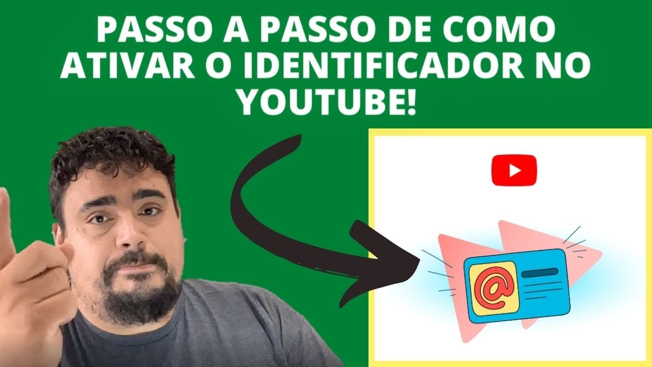 O YOUTUBE AGORA TEM ARROBA @ - PASSO A PASSO de Como Ativar o ...