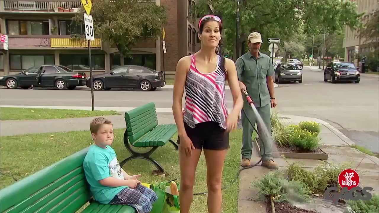 Funny Pranks Kid Catches Huge Fish from a Puddle Prank! - YouTube