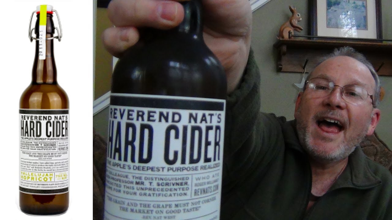 Cider / Mead Review #2: Hallelujah Hopricot - Reverend Nat's Hard Cider ...