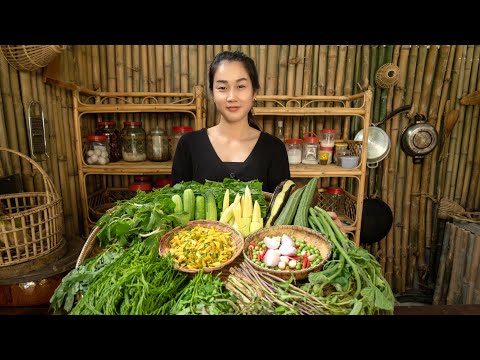Cooking Egg Omelet With climbing wattle in My Homeland - Terrina Channel