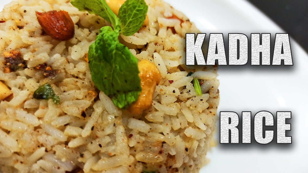 KADHA RICE ... - YouTube