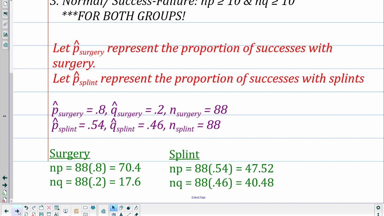 Unit 6 Lesson 1 Comparing Two Proportions Part 1 - YouTube