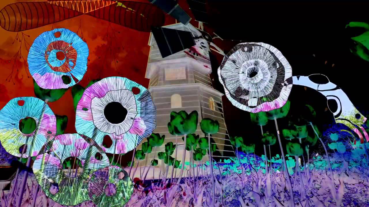 Hand drawing animation worked in After Effects and video collage - YouTube